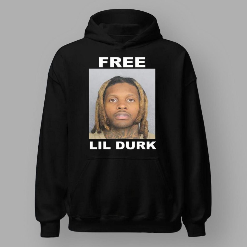 Free Lil Durk Mugshot Shirt Icestork