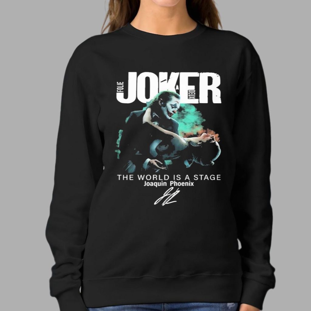 Joker Folie A Deux The World Is A Stage Joaquin Phoenix Signature 2024 ...