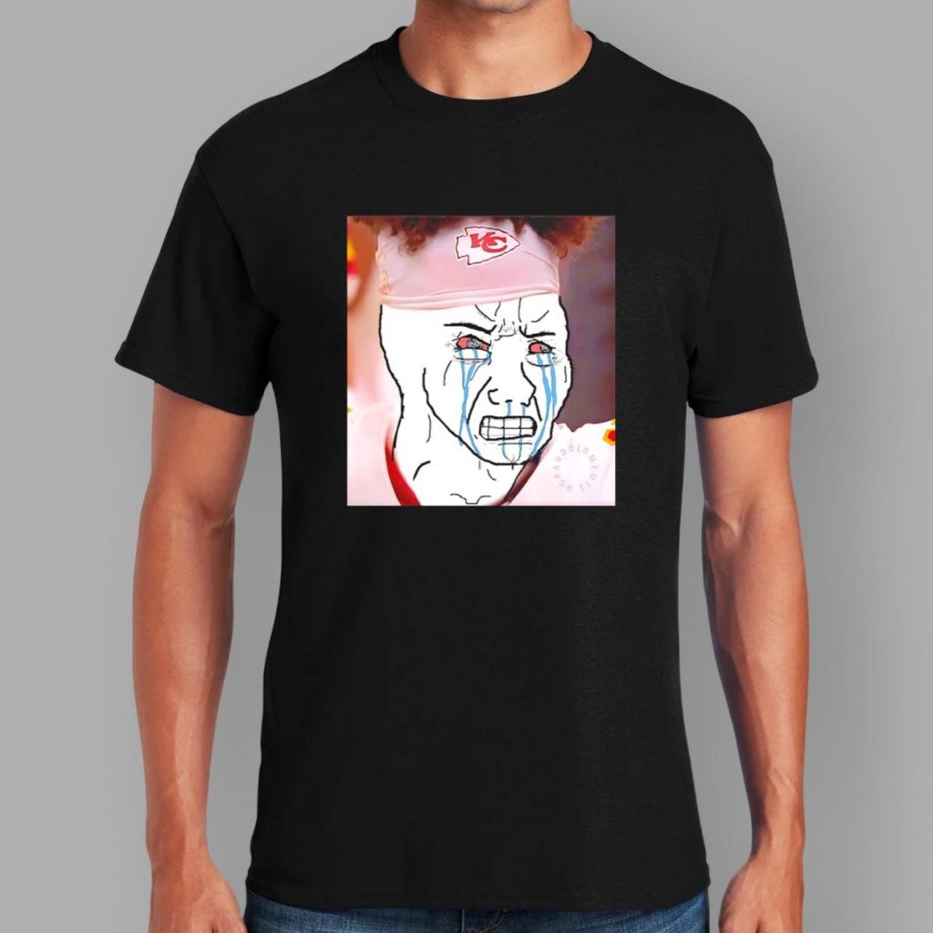 KC Chiefs Mahomes Cry Meme Shirt - Icestork
