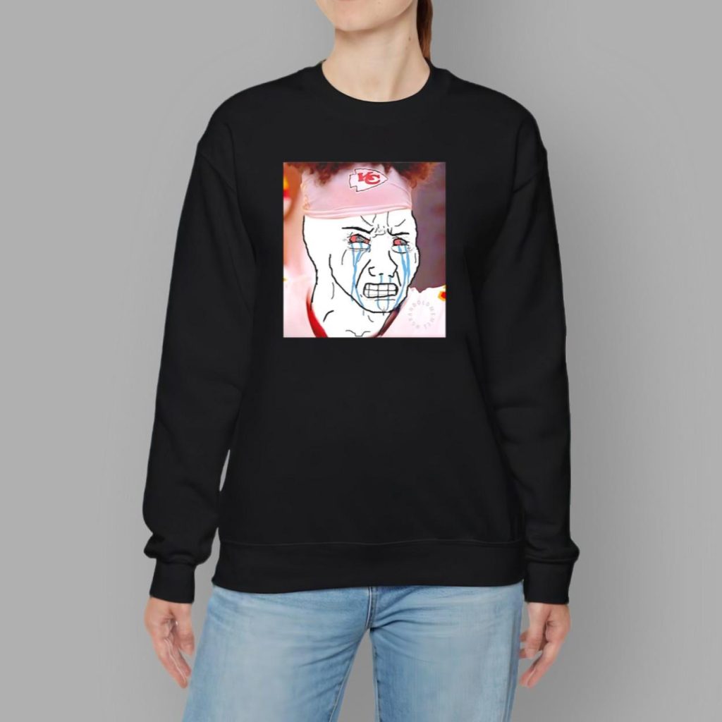 KC Chiefs Mahomes Cry Meme Shirt - Icestork