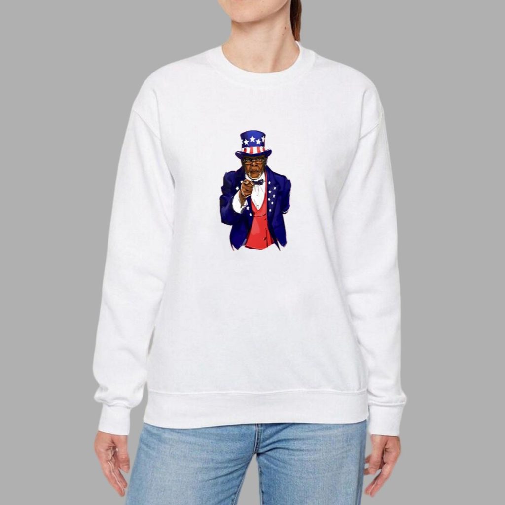 Sam Jackson Uncle Sam Super Bowl LIX Halftime Show Shirt - Icestork