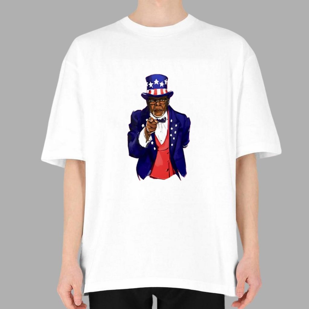 Sam Jackson Uncle Sam Super Bowl LIX Halftime Show Shirt - Icestork